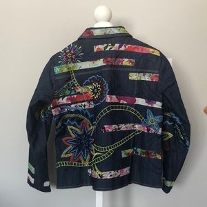 Norm Thompson | Jackets & Coats | Norm Thompson Embroidered Denim ...